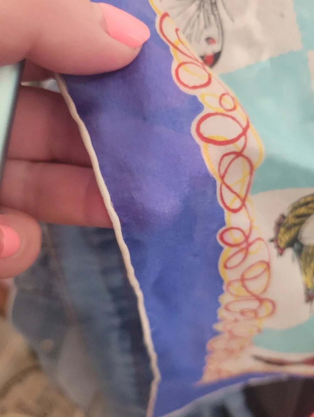 vintage American | Accessories | Vintage Silk Handkerchief Butterfly ...
